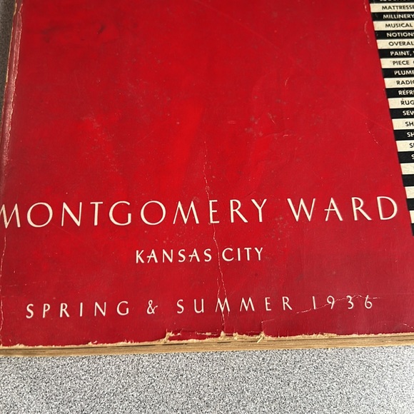 Montgomery Ward | Other | Vintage 93s 1936 Montgomery Ward Wards Kansas ...